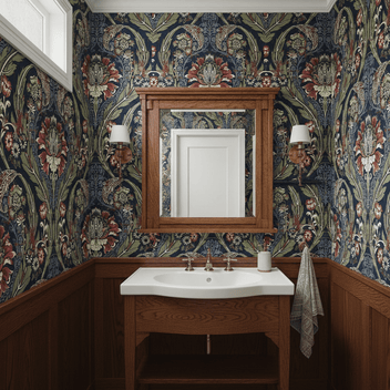 Victorian Wallpaper | Arts & Crafts & Damask Patterns | Made in USA ...