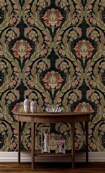 Victorian & Gothic Wallpaper | Arts & Crafts, Damask, Florals USA ...