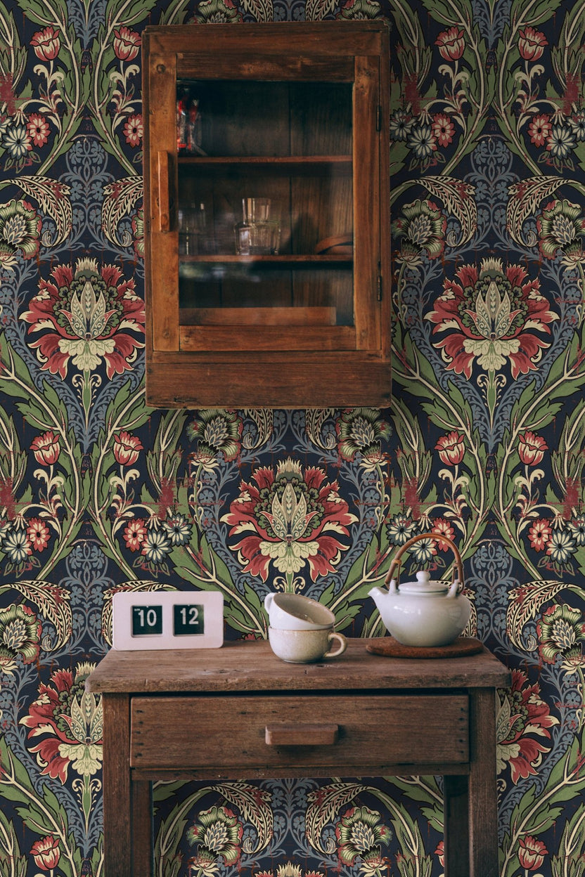Victorian Peel and Stick Wallpaper – Mayflower Wallpaper